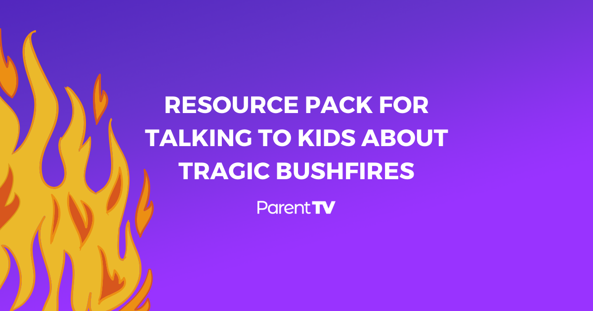 Expert advice: How we can help kids feel safe during bushfires