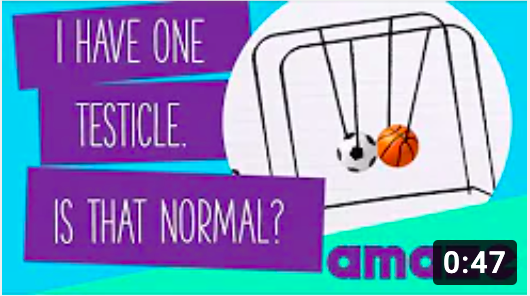 I have one testicle. Is that normal?